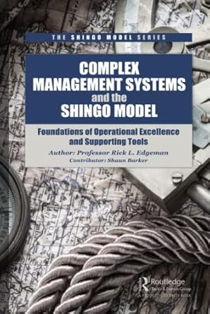 Amazon.com: Complex Management Systems and the Shingo Model (The Shingo ...