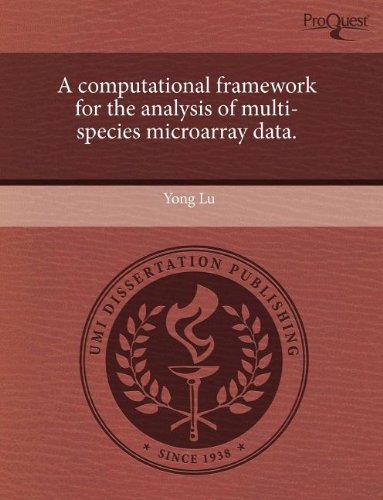 A Computational Framework For The Analysis Of Multi Species Microarray 3030