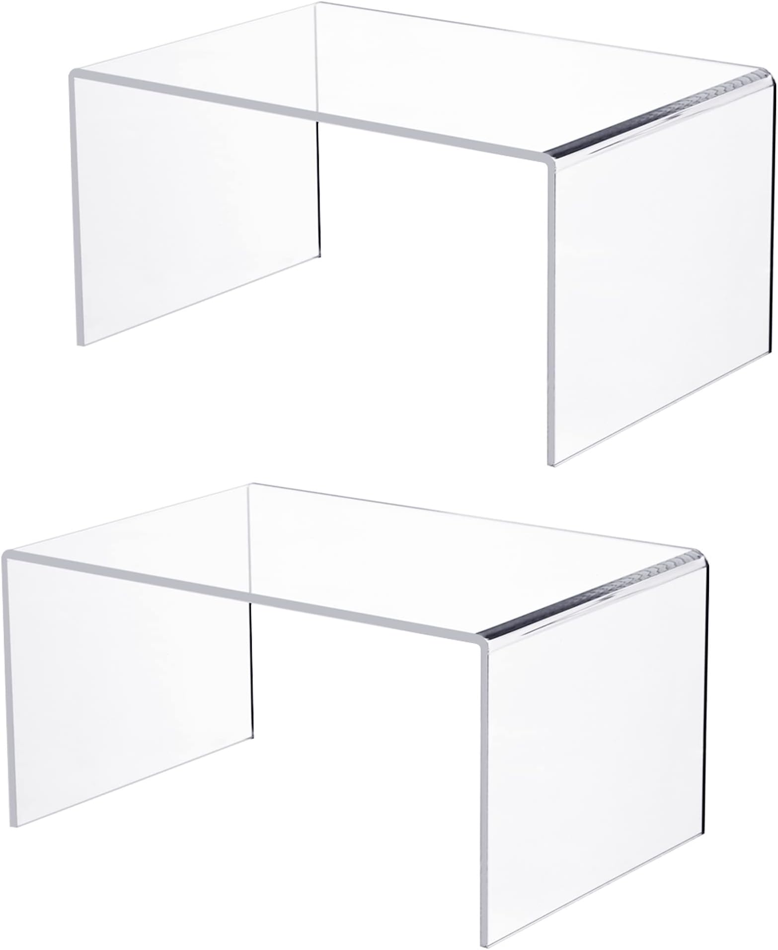 Amazon.com: Plymor Clear Acrylic Rectangular Display Riser, 8" H x 12 ...