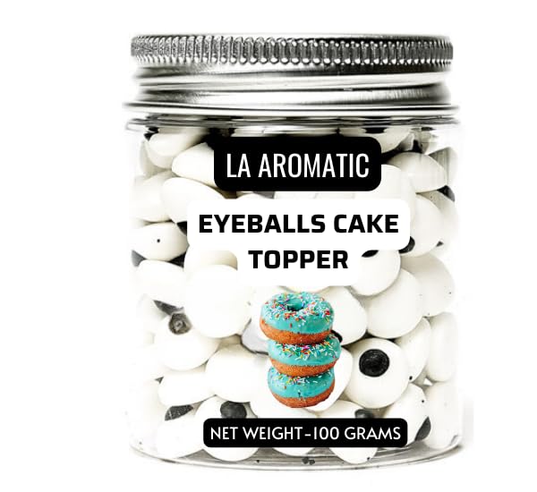 La Aromatic Edible Eyeball Shape Cake Toppers/Sprinkles/Halloween ...