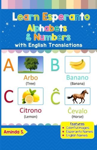 Buy Learn Esperanto Alphabets & Numbers: Black & White Pictures ...