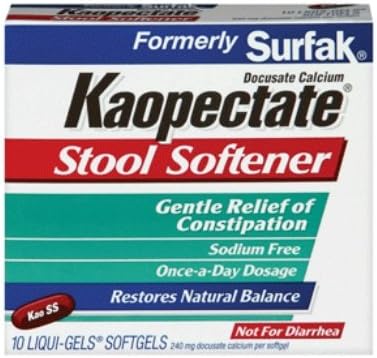 Amazon.com: SURFAK LIQUIGELS 240 MG Size: 10 : Health & Household