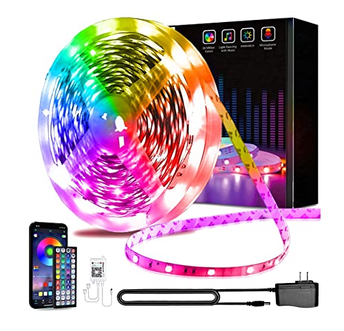 Keepsmile Led Strip Lights for Bedroom Home Decoration 40ft | Amazon ...
