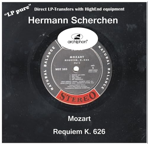 LP Pure, Vol. 4: Scherchen Conducts Mozart's Requiem von Wiener ...