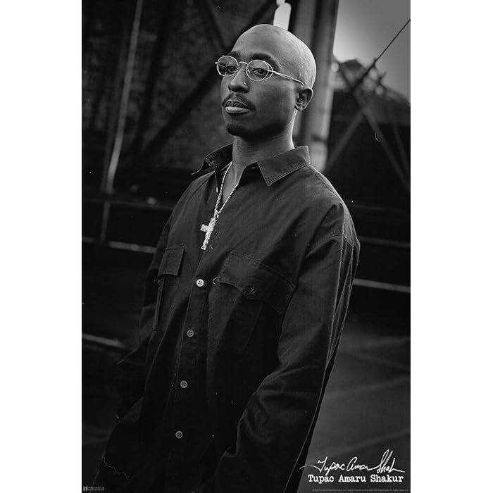 Buy Tupac Posters 2Pac Poster Tupac Amaru Shakur Autograph 90s Hip Hop ...