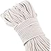 Amazon.com: ZEONHEI 328 Feet 1/4 Inch White Natural Cotton Rope, Cotton ...
