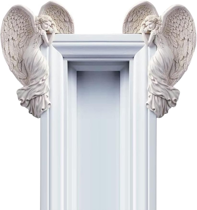 Amazon.com: Wind & Weather Door Corner Holiday Angels, Set of 2 : Home ...