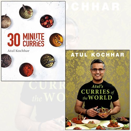 atul kochhar 2 books collection set - 30 minute curries,atul's curries ...