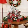 Amazon.com: winemana Mini Christmas Tree Table Decorations, 6 Pcs Small ...
