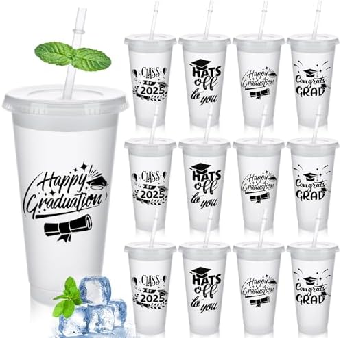 Amazon.com | Suttmin 8 Pack 20oz Graduation Gifts Stainless Steel ...