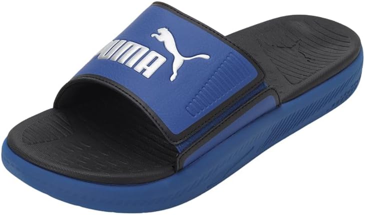 PUMA Mens Blue SOFTRIDE one8 V1 Slides 39 EU: Buy Online at Best Price ...