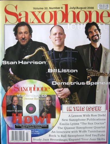Saxophone Journal Magazine Vol.32 No.6: David Gibson: 0682962717099 ...