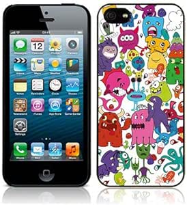 Amazon.com: iPhone 5 Monster Mash Image Back Cover Case from Keep ...
