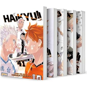 Amazon.com: Haikyu!! Furudate Collection 5 books set Haruichi Vol 41-45 ...
