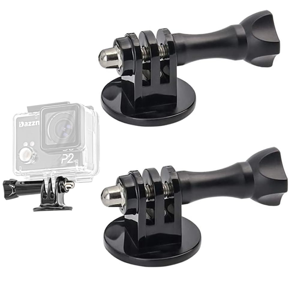 BROLAVIYA Pack of 2 Tripod Mount Monopod Adapter Compatible with Gopro ...