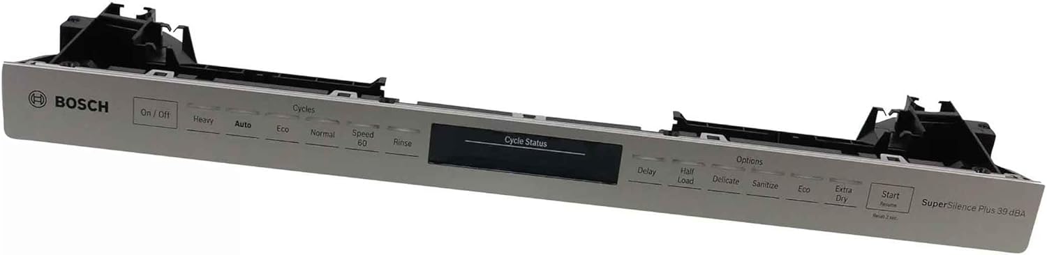 Amazon.com: Bosch 00775803 Dishwasher Panel Facia w/Top Seal: Home ...