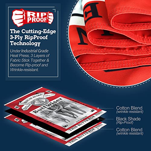 Snapklik.com : Anley Rip-Proof Technology Double Sided 3-Ply Buttwiser ...