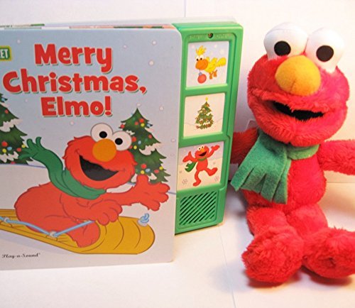 Amazon.com: Sesame Street - Merry Christmas, Elmo! Play-a-Sound Book ...