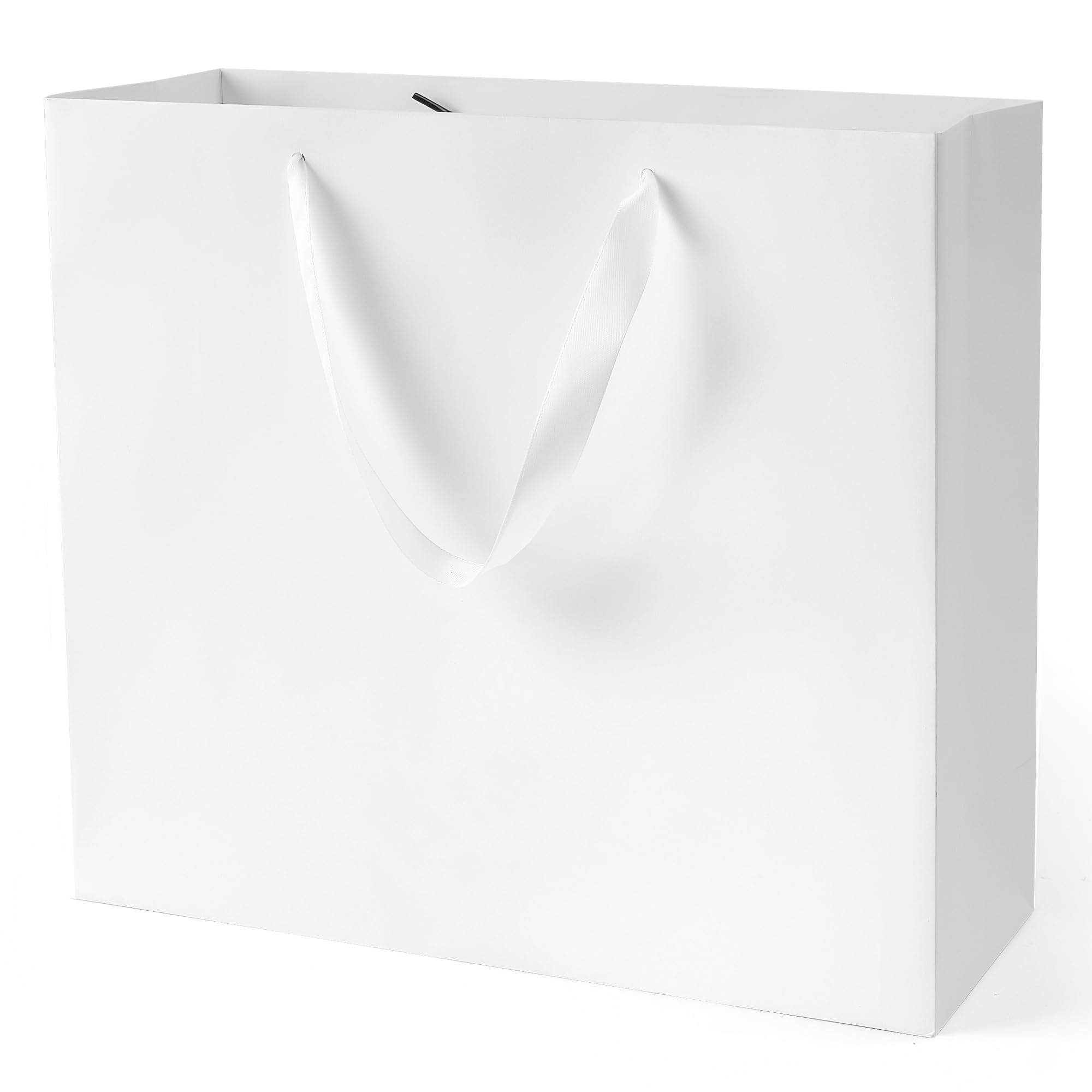 Amazon.com: MOXARYSU White Gift Bags With Handles: 12.5x4.5x11 Inch ...