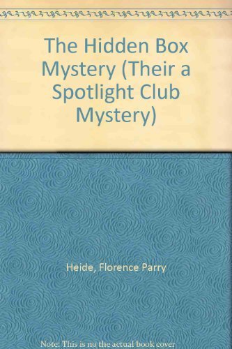 Buy The Hidden Box Mystery (Their a Spotlight Club Mystery) Book Online ...