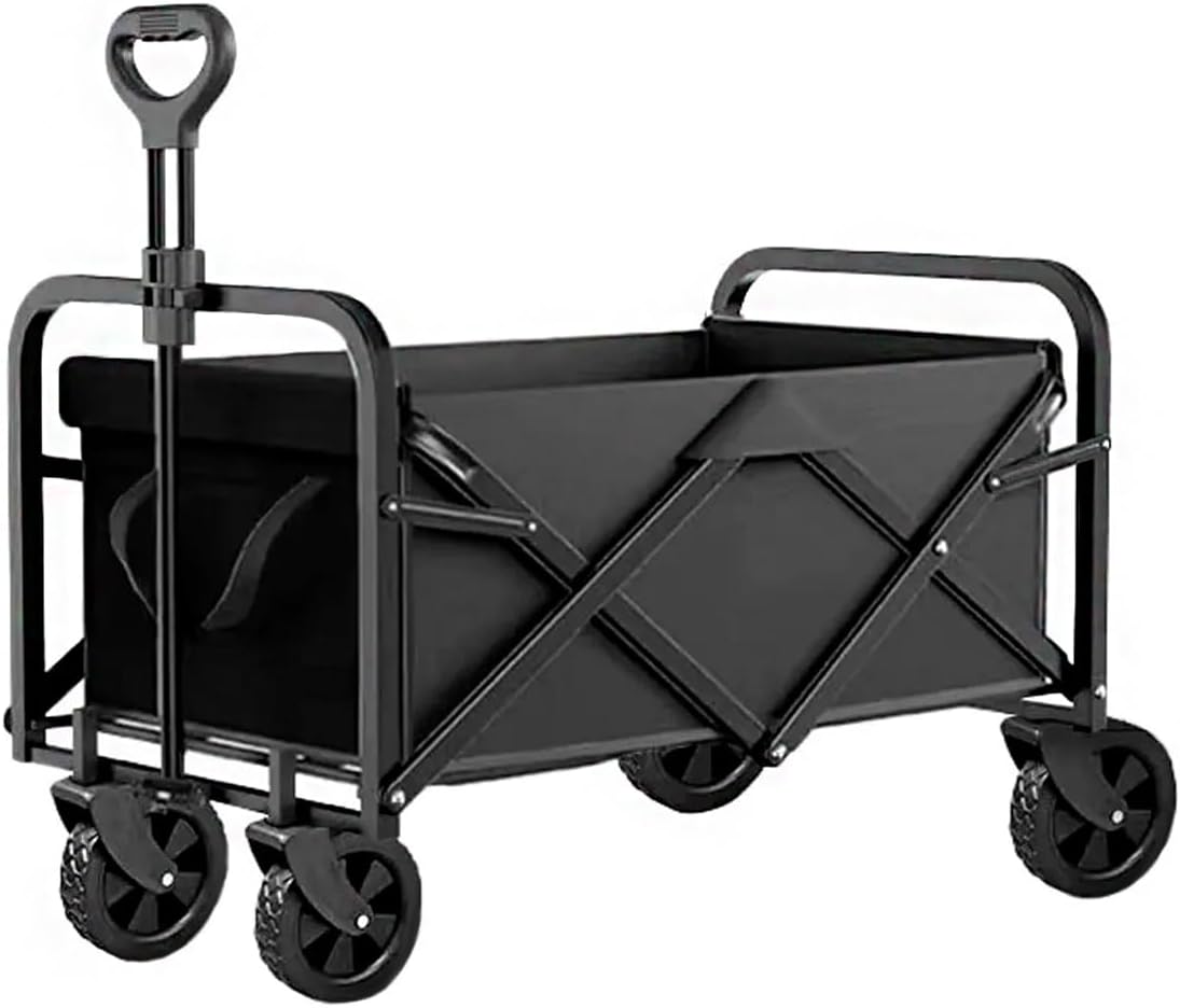KITUL Carrito Plegable con Ruedas giratorias de 360 Grados y ...