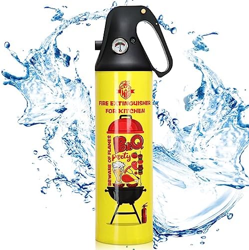 HOUANDG Kitchen Fire Extinguisher - 2.2lbs Water-Based, Class K for ...