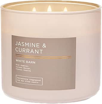 Amazon.com: Jasmine and Currant Candle - Blue Jasmine + Black Currant ...