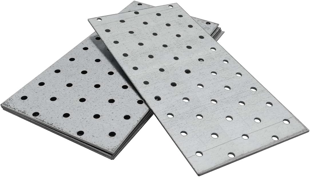 Flat Connecting Joining Plate Galvanised Heavy Duty Metal Steel Sheet ...