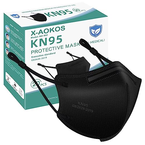 X-AOKOS KN95 Protective Face Mask 20 Pack, Disposable - Want It All