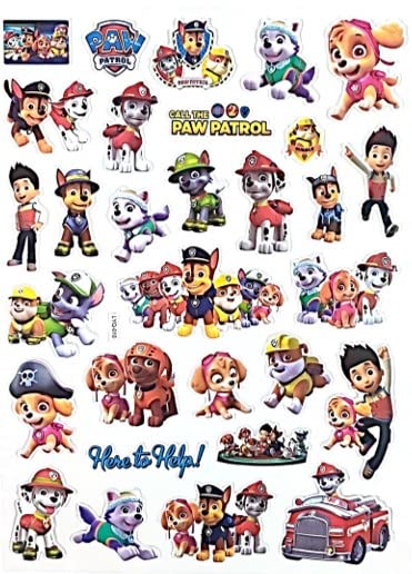 Buy UNIq Funky PAW Petrol Stylish 3D Puffy Big Size Non-Toxic ...