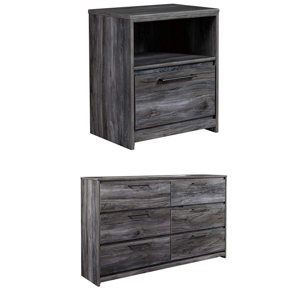 Amazon.com: Signature Design by Ashley B221-91 Baystorm Nightstand ...