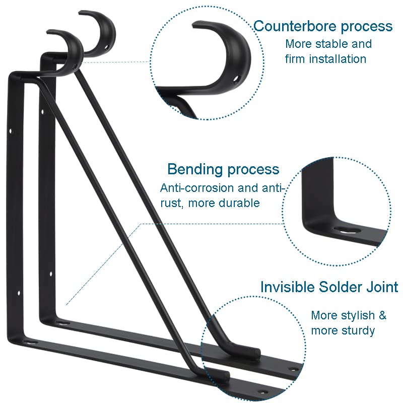 Closet Bar Brackets