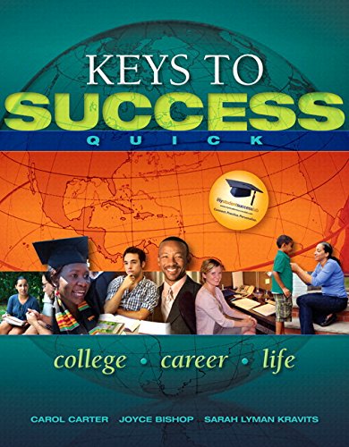 Keys to Success Quick Plus NEW MyLab Student Success with Pearson eText ...