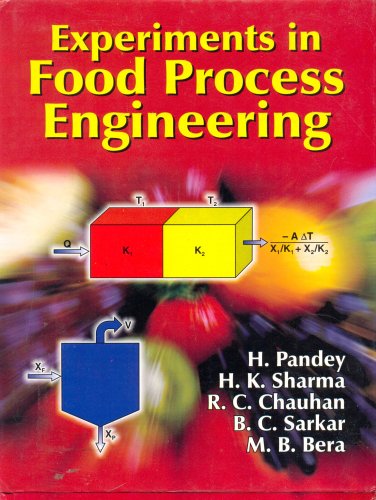 Amazon.com: Experiments In Food Process Engineering: 9788123910635 ...