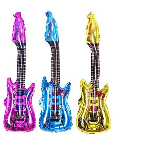 Foil Balloon Guitar Shape Printed Balloon For Birthday decoration ...
