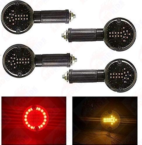 Andride Arrow LED Side Indicator Red and Yellow for Royal Enfield ...
