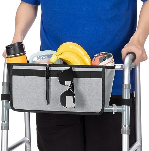 Amazon.com: JOYTUTUS Walker Basket for Folding Walker, Basket for ...