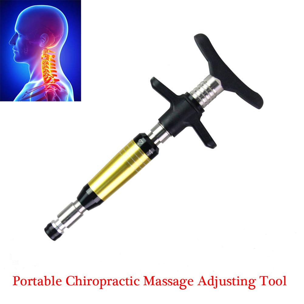 Adjustable Chiropractic Adjusting Spine Corrector Gun Tool For ...