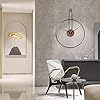 Amazon.com: YISITEONE Medium Decorative Wall Clock for Living Room ...