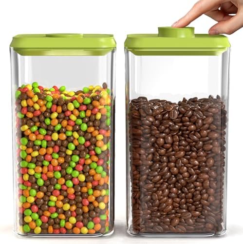 Amazon.com - Mowdug 2-Piece Pop Container, 2.2Qt Airtight Food Storage ...