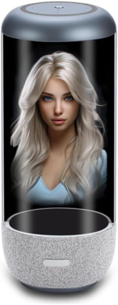 Fipkaai Holobox Chatgpt Powered Desktop Holographic Companion Interactive Holographic Display ...