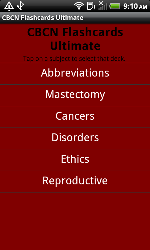 CBCN Flashcards Ultimate - App on Amazon Appstore