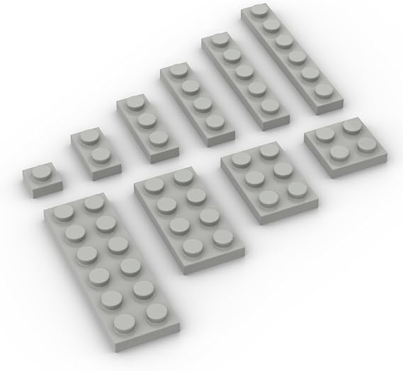 Amazon.com: brinnkwiz 100PCS Bulk Classic Building Plate Assortment ...