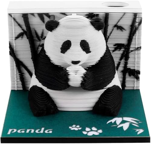 Amazon.com : HOTBEST Time Piece Calendar, 2024 3D Memo Pad Calendar ...