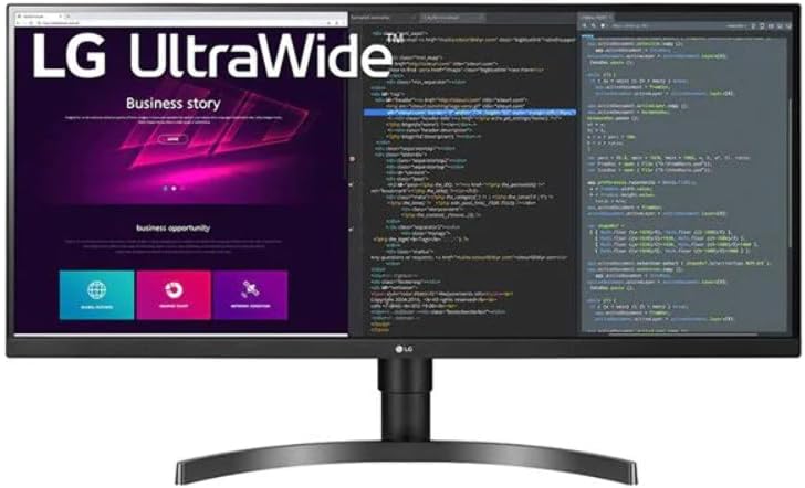LG UltraWide 34WN750-B 34'' UltraWide QHD (3440 x 1440) IPS Monitor ...