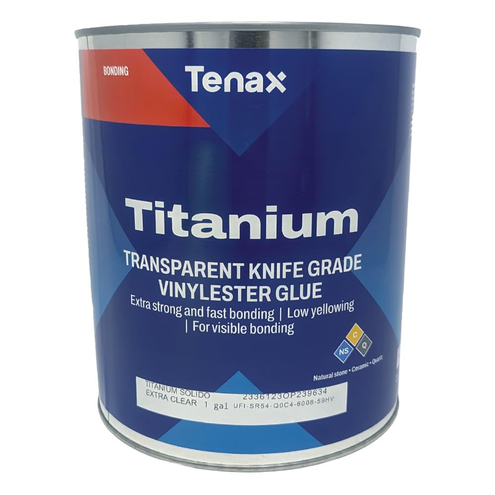 Tenax Titanium Extra Clear Knife Grade Glue Ideal For Granite ...