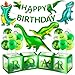 Amazon.com: Dinosaur Birthday Party Decorations Kit for Kids, Green ...