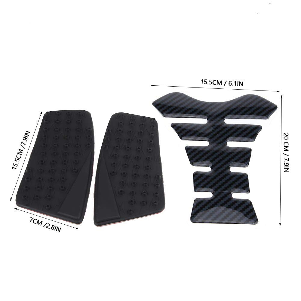 Kawasaki Versys 300 X Accessories Tank Traction Side Pad Gas Fuel Knee ...
