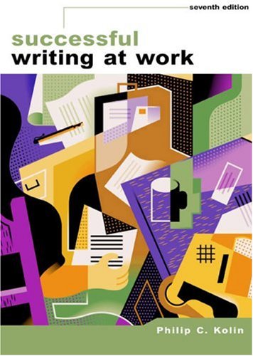 Amazon.com: Successful Writing at Work: 9780618298426: Kolin, Philip C ...