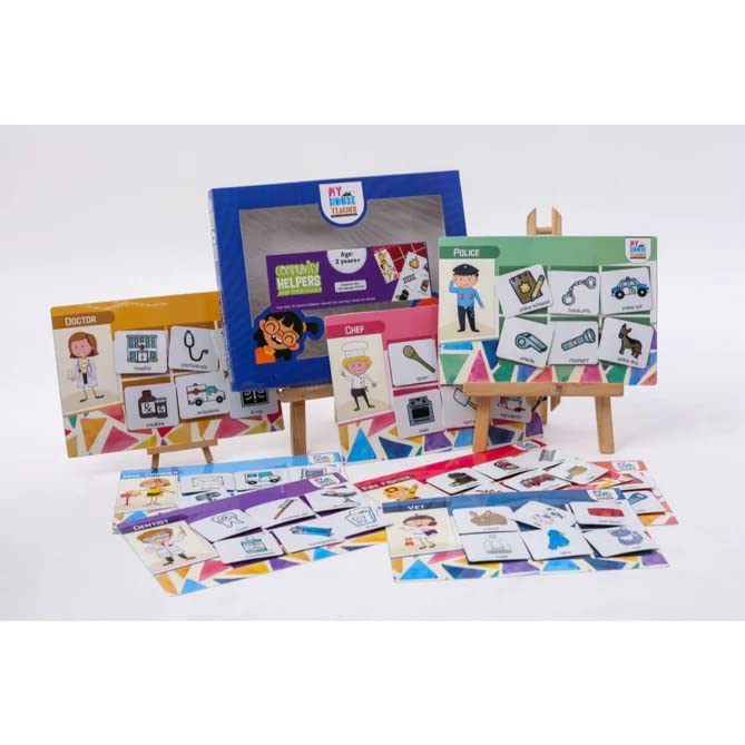 Buy Community Helpers & Their Tools, Kids Learning Game, Fun ...